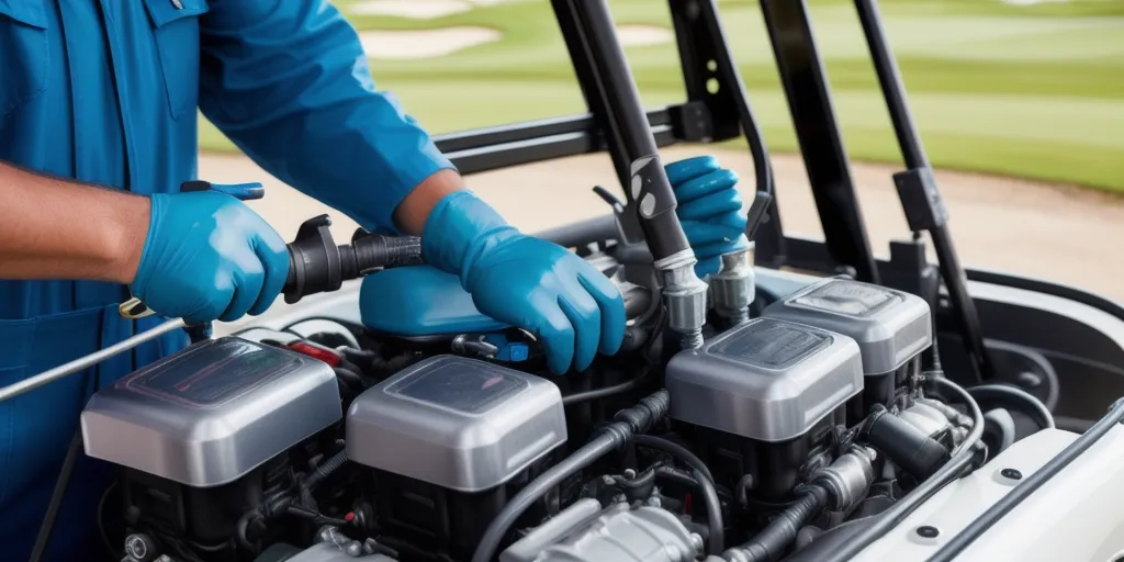 How to put a gas engine on a golf cart? - Guild Golf Carts