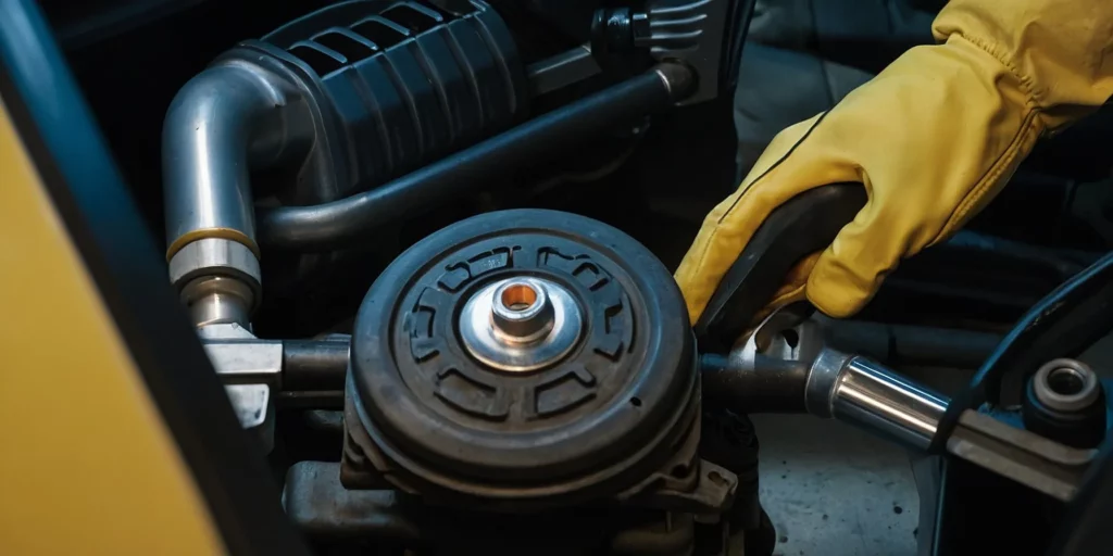 How to replace a gas golf cart motor? - Guild Golf Carts