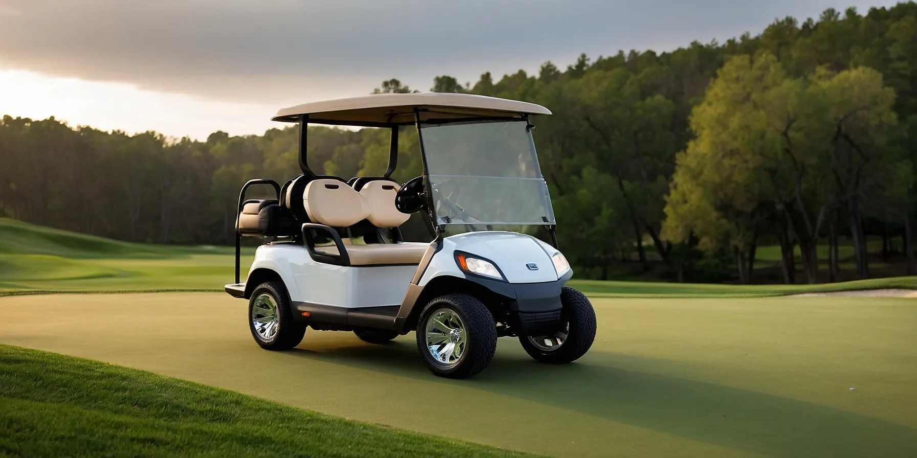 What is the battery life of the golf cart evolution turfman 800 pro ...