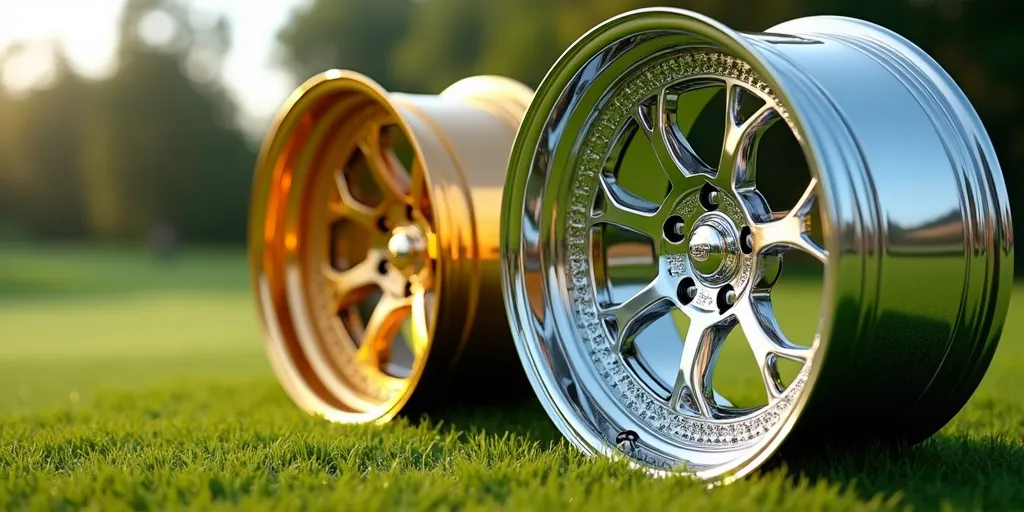 What are some popular styles of golf cart rims? - Guild Golf Carts