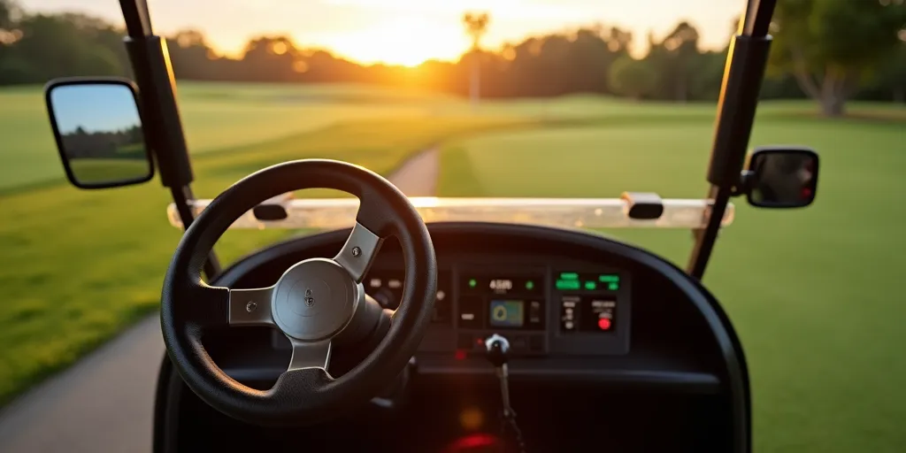 What are the basic controls for operating a golf cart? - Guild Golf Carts