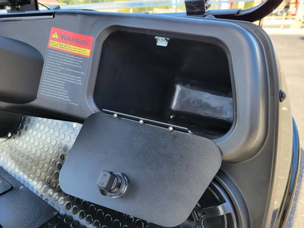 Locking Glove Box Covers - Guild Golf Carts
