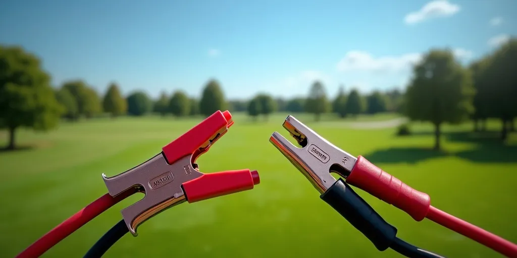 Can you jump start a golf cart with a car? - Guild Golf Carts