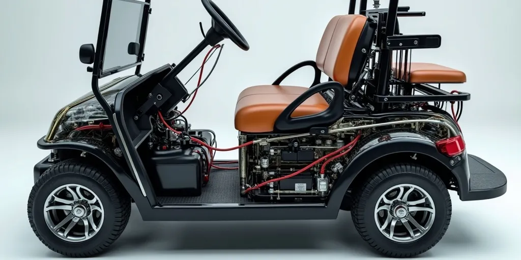 How does an electric golf cart work? - Guild Golf Carts
